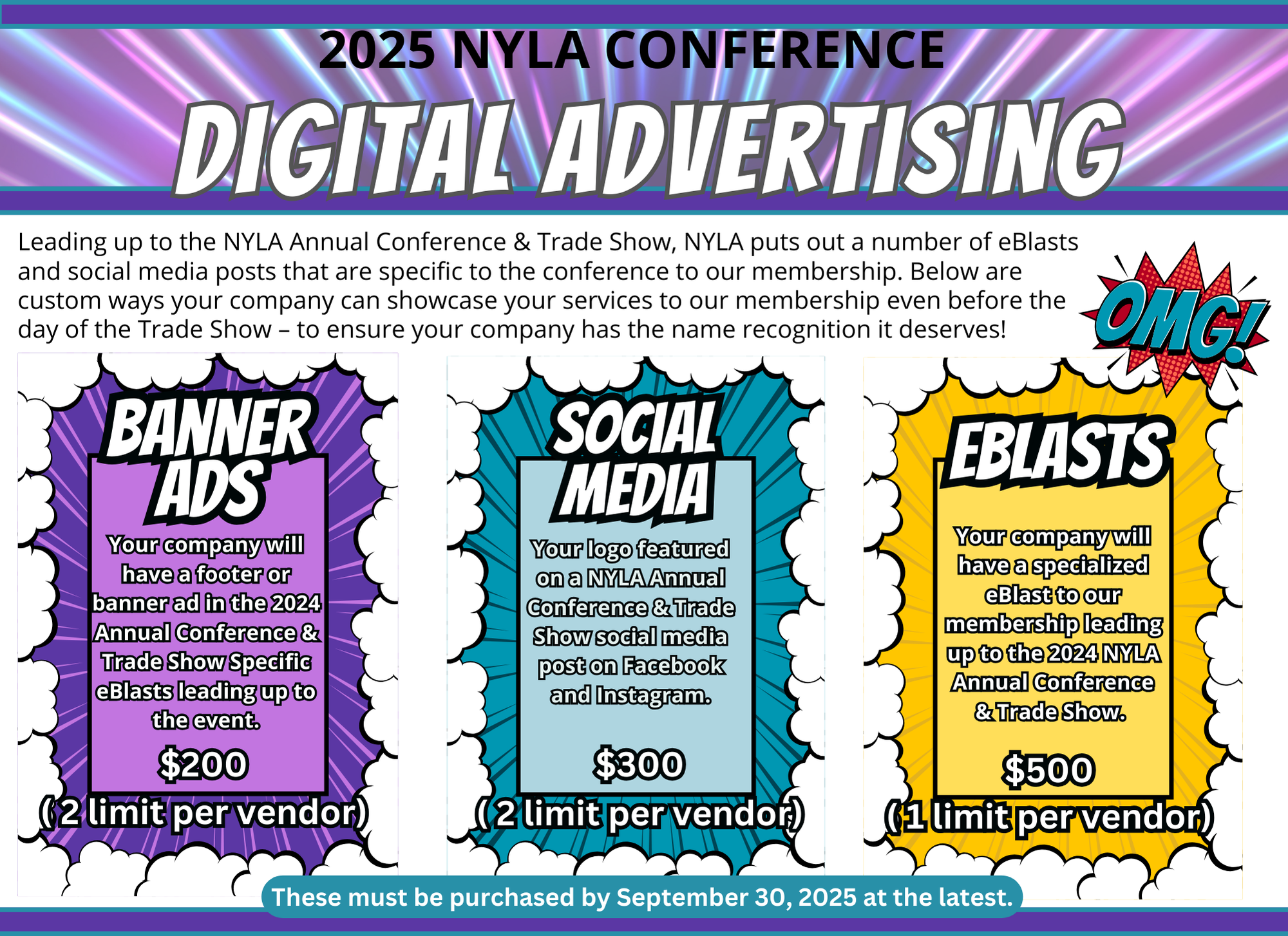 NYLA 2025 Conference Sponsorships